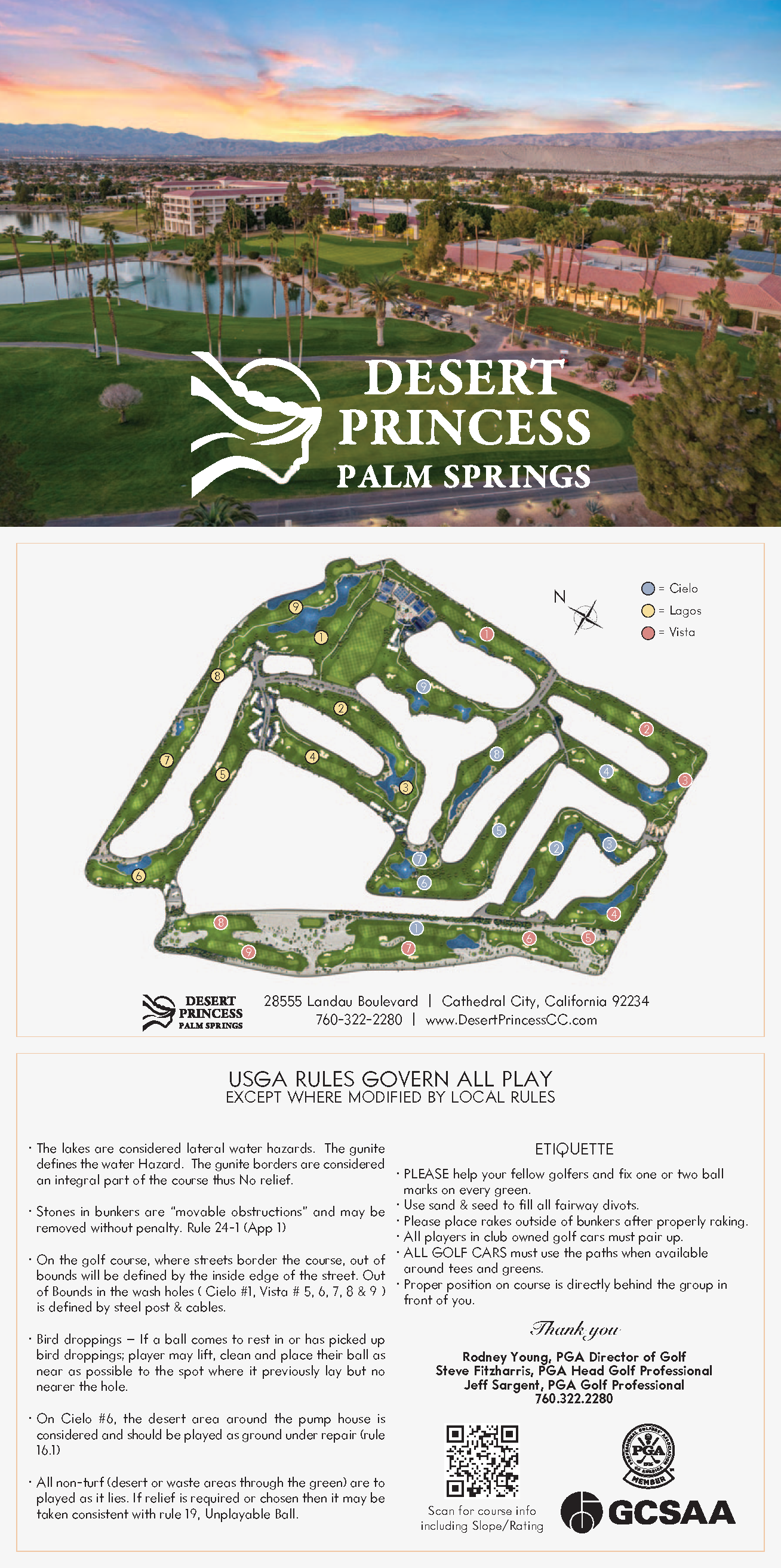 Course Info - Desert Princess Country Club